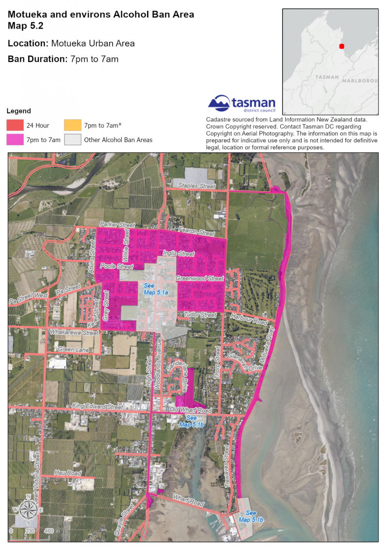 Alcohol in public places | Tasman District Council