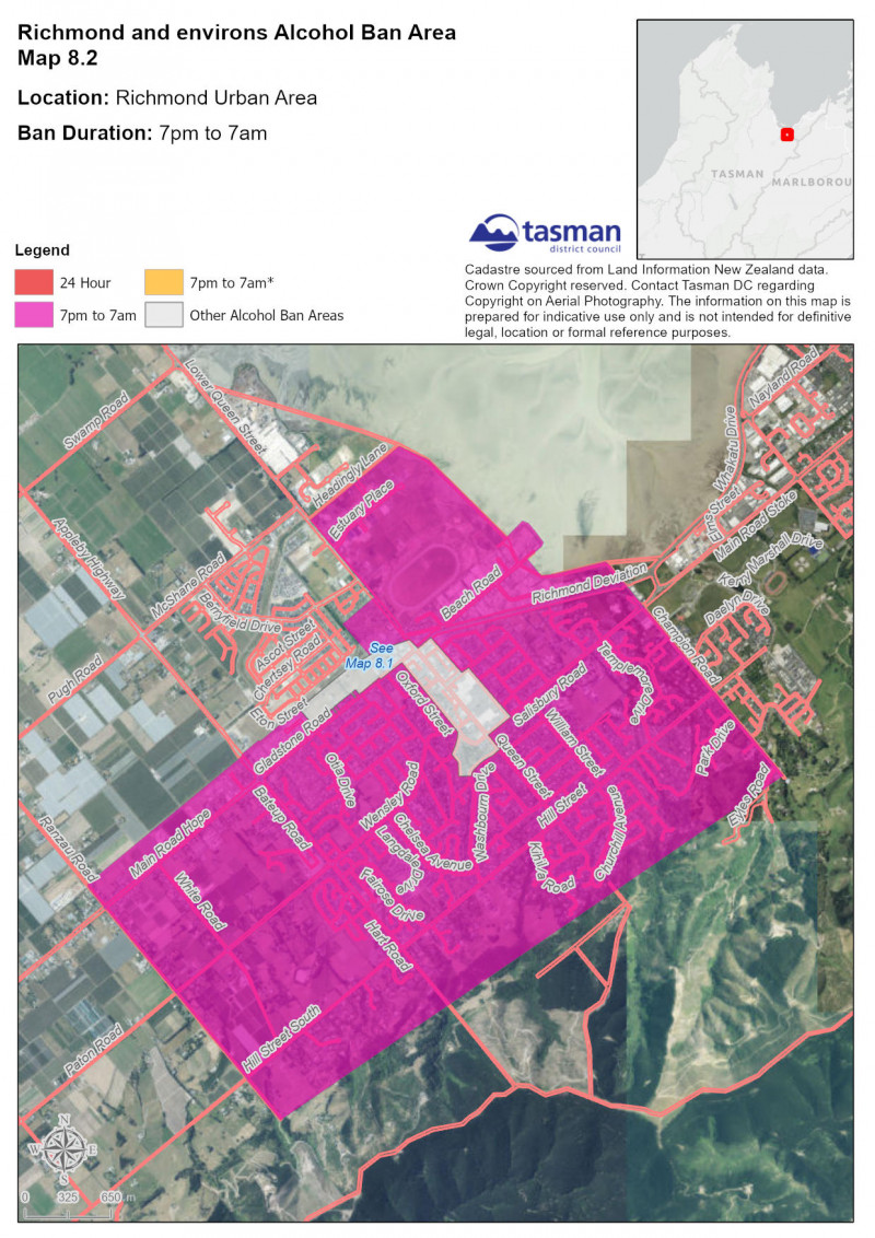 Alcohol in public places | Tasman District Council